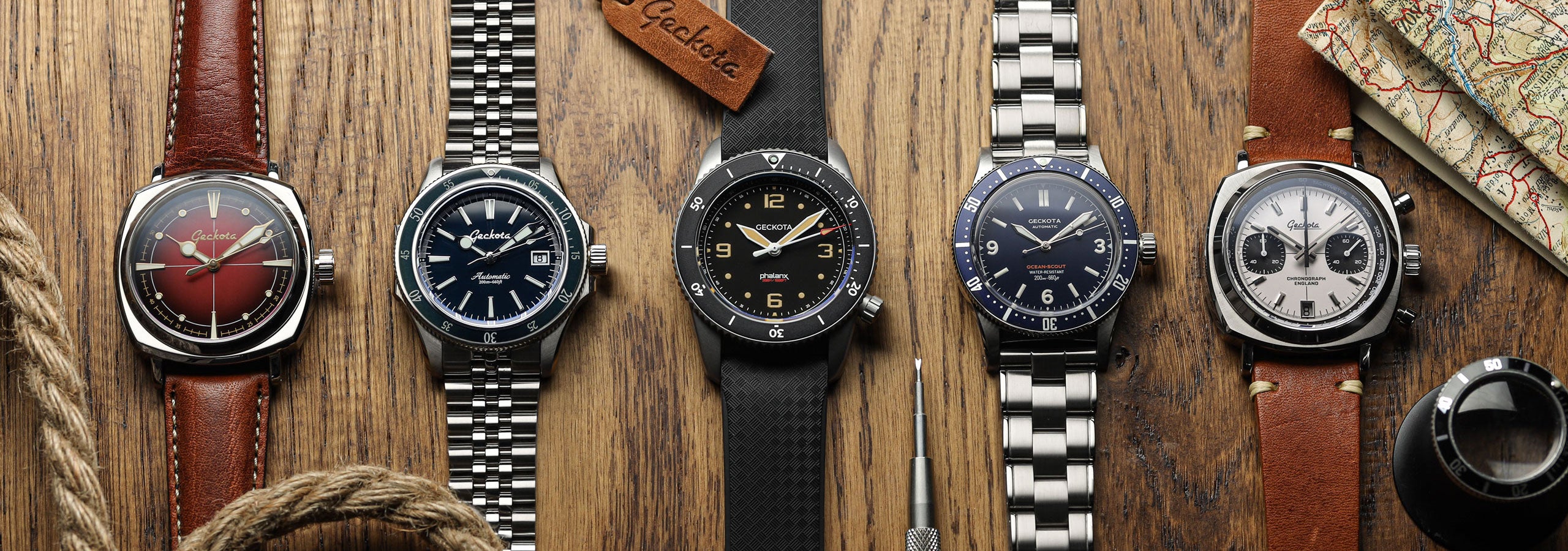 High Quality Watches and Replacement Watch Straps | Geckota